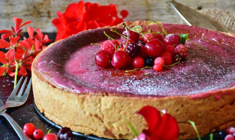 Very Berry Cheesecake Recipe - Michelle Valentine - Love Eat Travel