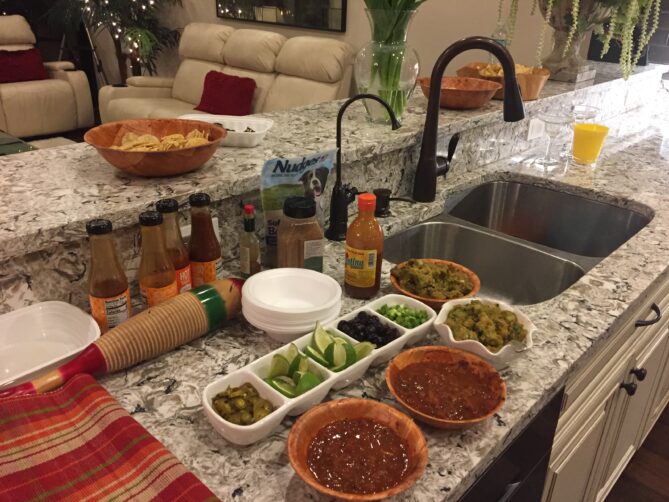 Tips for Hosting a Taco Bar Party - Michelle Valentine - Love Eat Travel