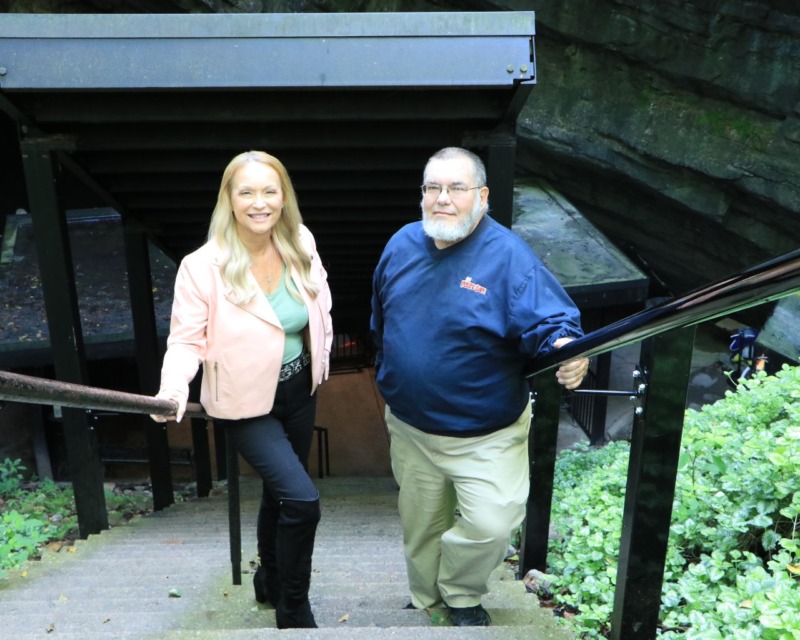 Behind the Scenes Photos: Penn's Cave in Centre Hall, Pennsylvania ...